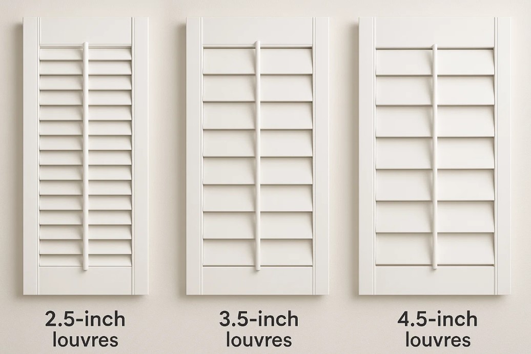 Shutter Louvre Sizes Explained: Choosing the Right Fit